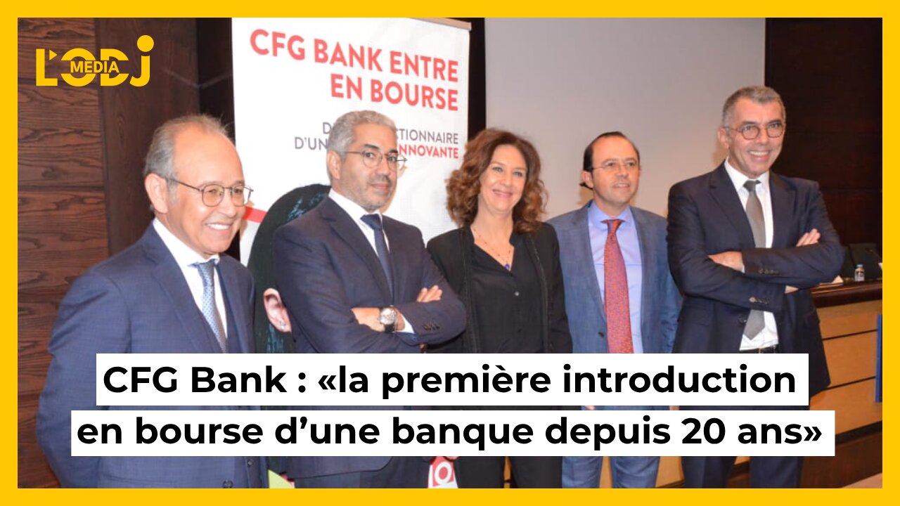 CFG Bank : La première introduction en bourse d’une banque depuis 20 ans
