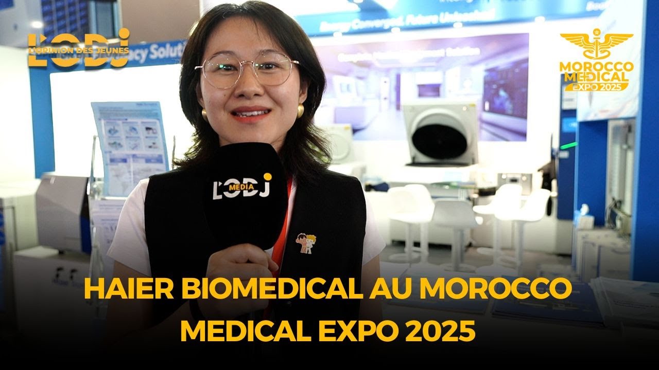 Haier Biomedical au Morocco Medical Expo 2025