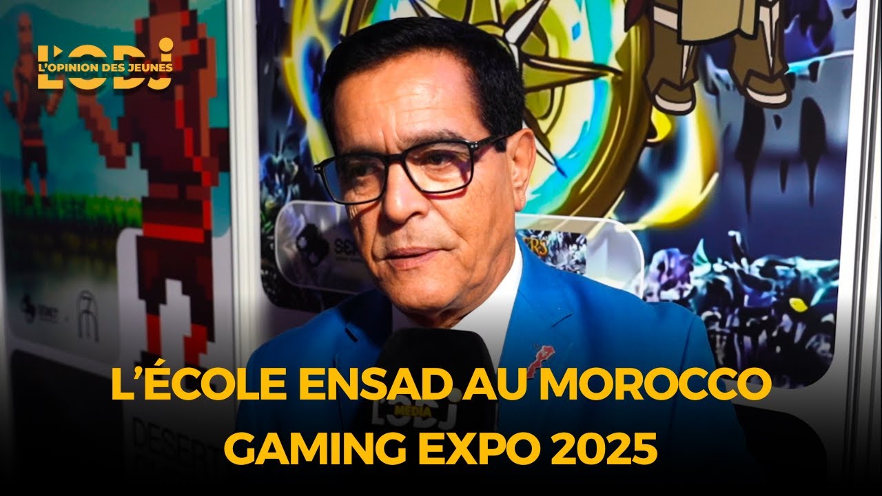 l’école ENSAD au Morocco Gaming Expo 2025