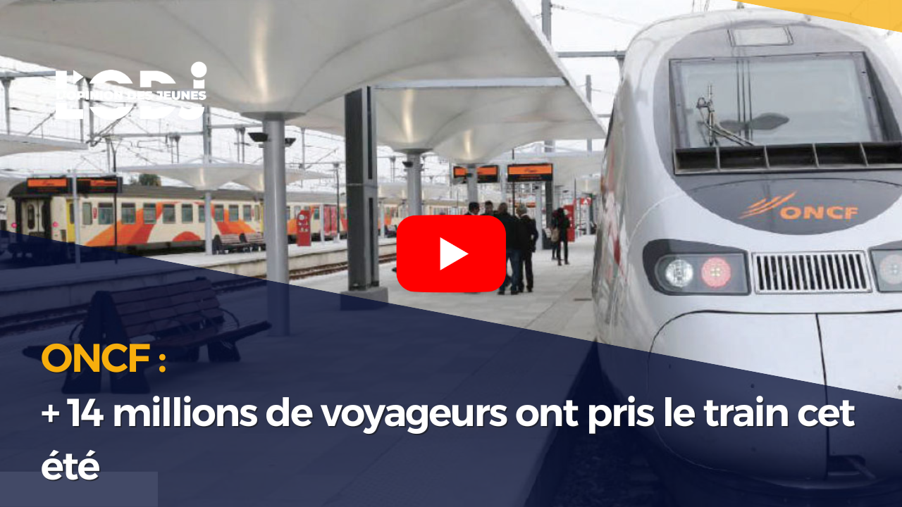 ONCF : + 14 millions de voyageurs ont pris le train cet été